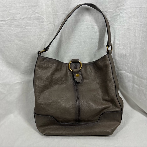 Frye | Bags | Frye 0 Leather Ring Hobo Saddle Tote Shoulder Bag | Poshmark